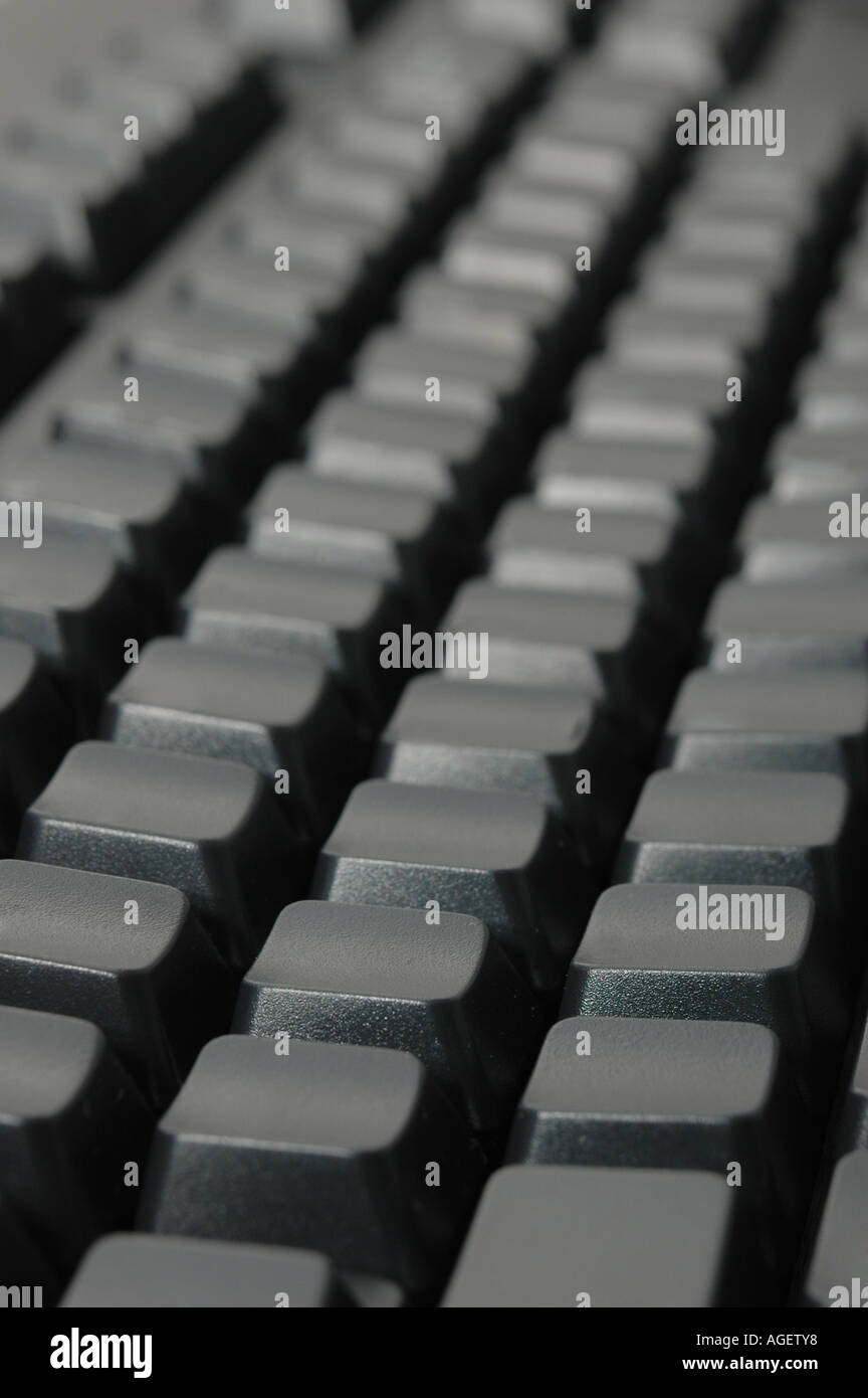 Data theft - keyboard without letters Stock Photo - Alamy