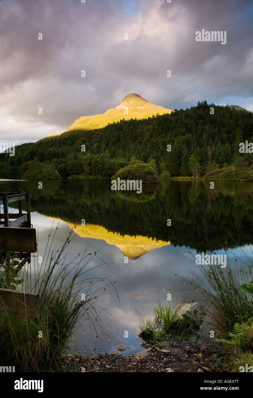 Glencoe lochan with pap of glencoe hi-res stock photography and images - Alamy