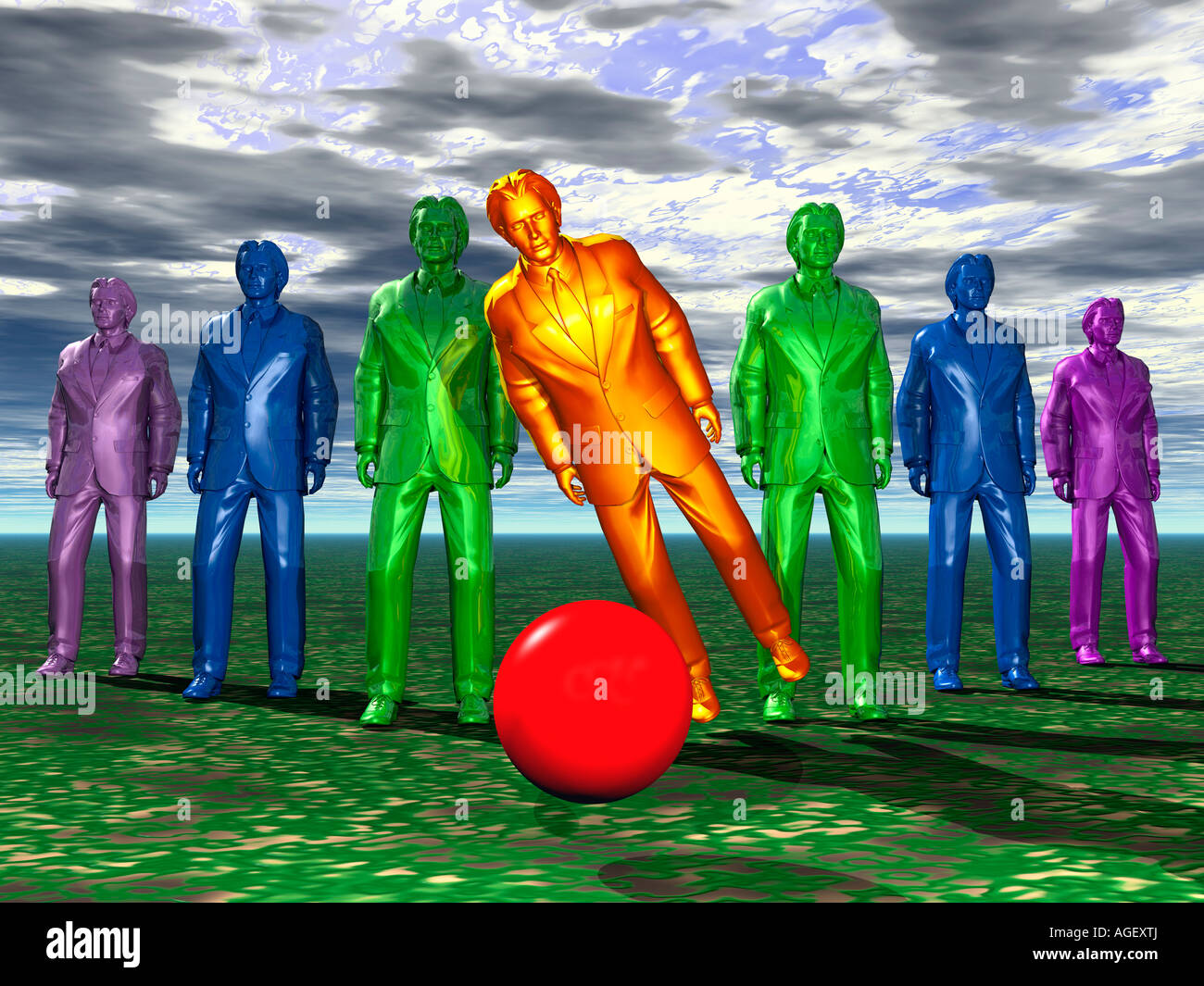 Skittles Game Stock Photos & Skittles Game Stock Images - Alamy
