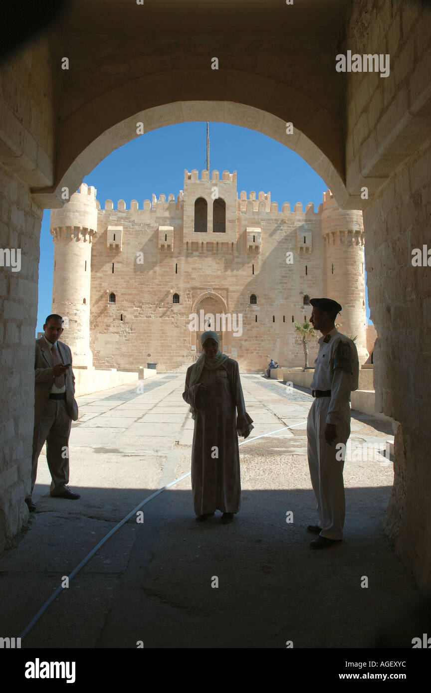 Fort QaitBay. Alexandria.Egypt Stock Photo - Alamy