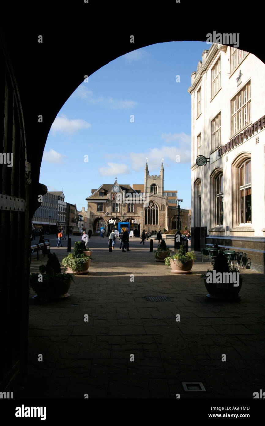 peterborough city centre through archway attractions cambridgeshire ...