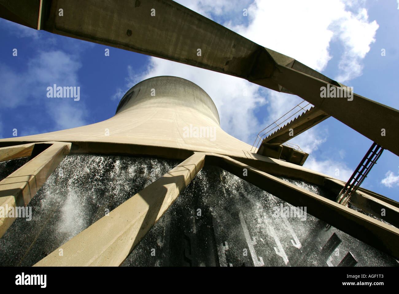 Selby Drax power station Cooling towers in Yorkshire England Stock ...