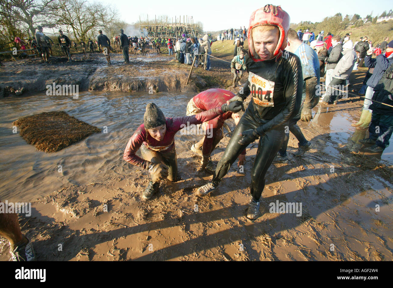 tough guy race Stock Photo - Alamy