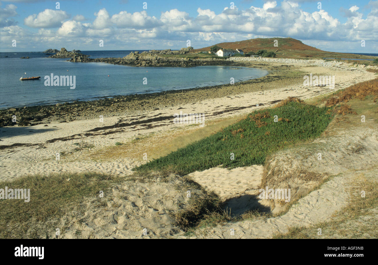 Bryher Beach, Isles Of Scilly, Cornwall, England Stock Photo - Alamy