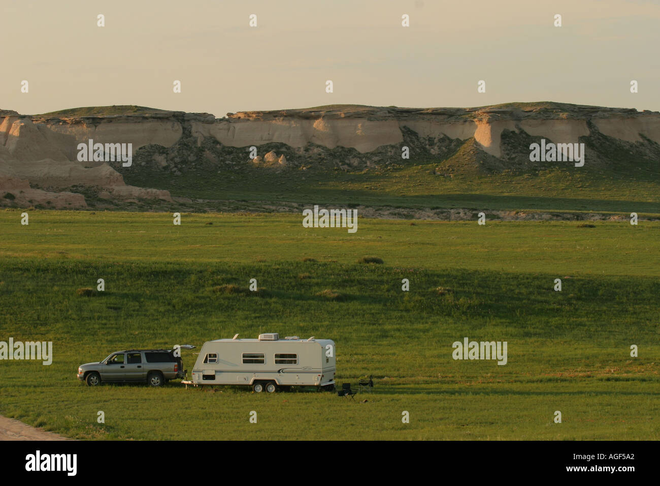 Camping in the Pawnee National Grasslands Stock Photo - Alamy