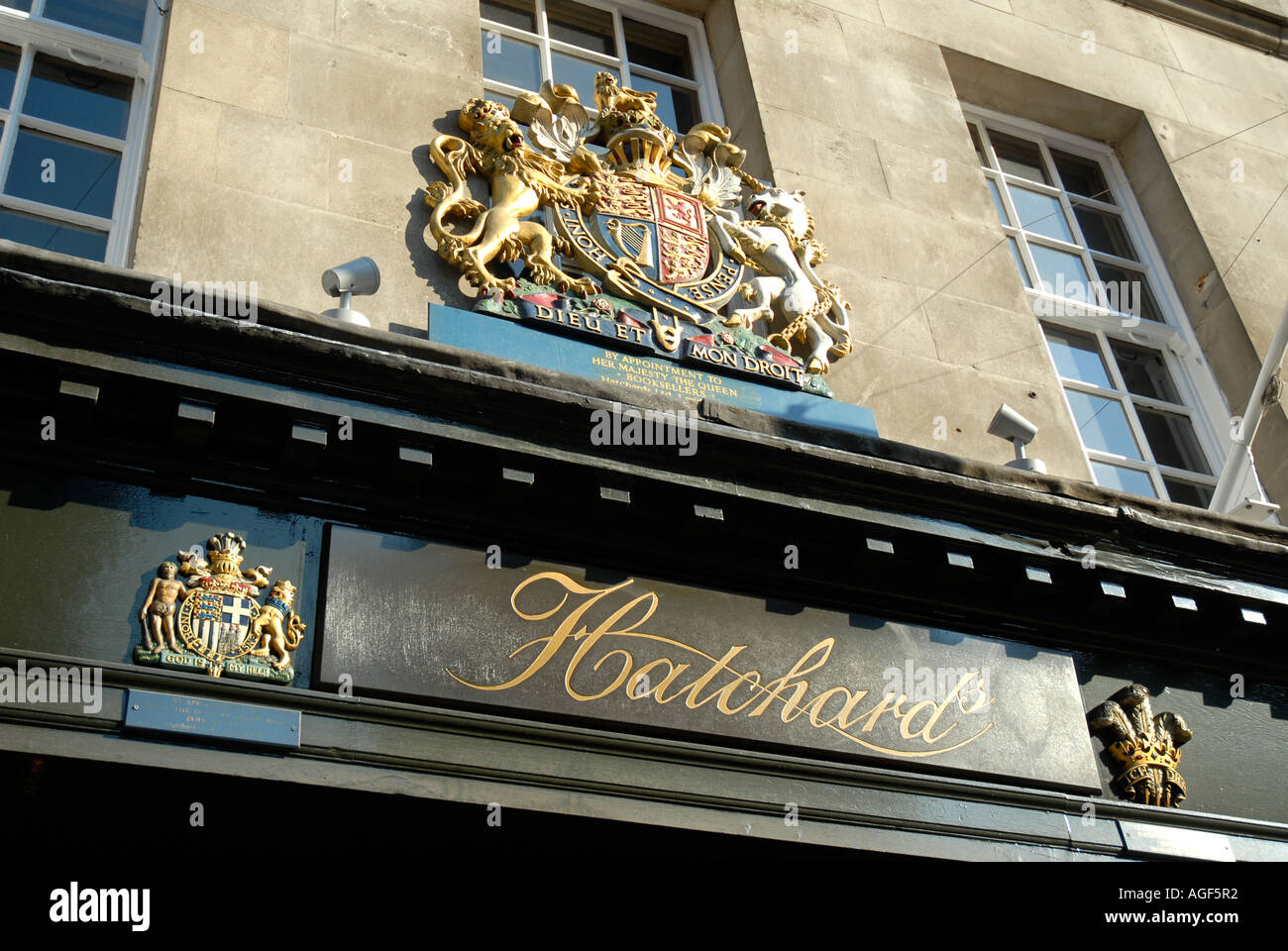 Hatchards bookshop Piccadilly London Stock Photo - Alamy