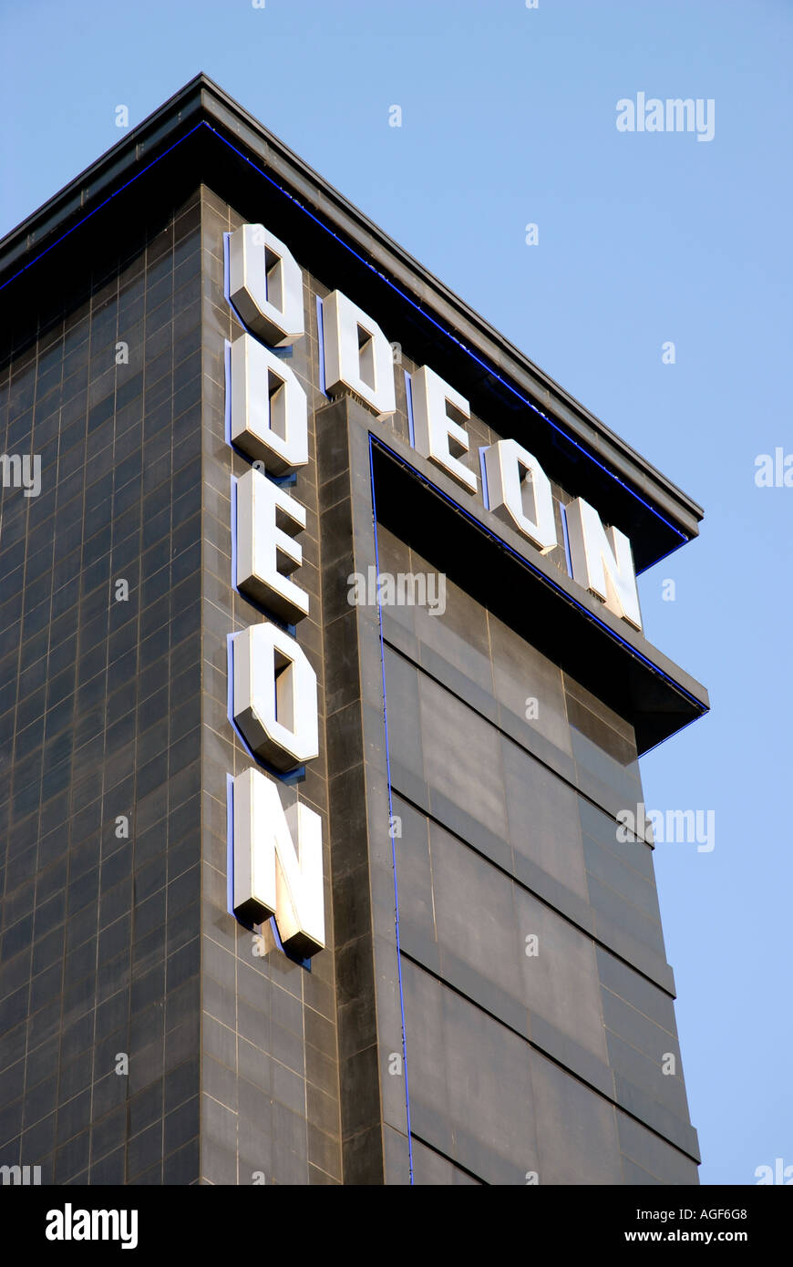 Odeon cinema Leicester Square London Stock Photo - Alamy
