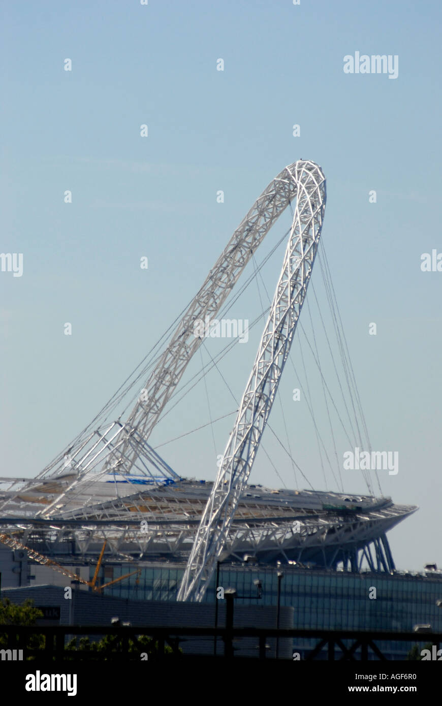 Wembley Stadium Arch London Stock Photo - Alamy