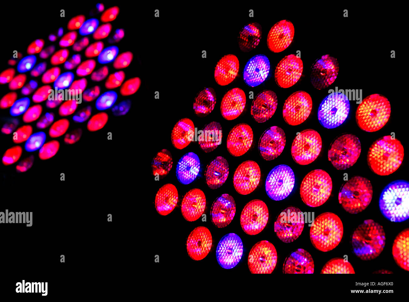 LED lights at a show Stock Photo - Alamy