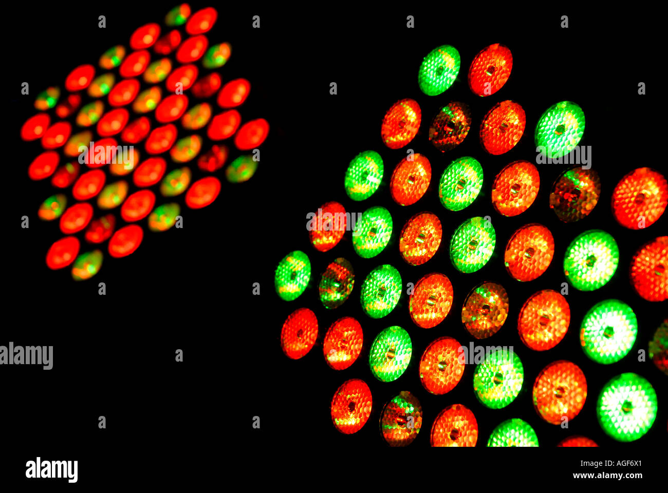 LED lights at a show Stock Photo - Alamy