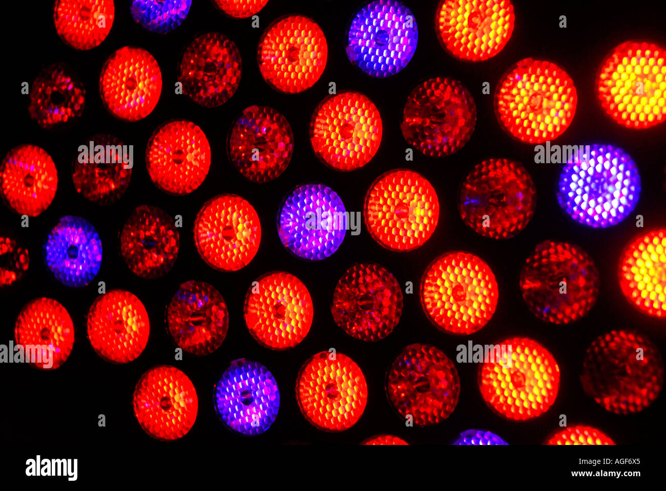 LED lights at a show Stock Photo - Alamy
