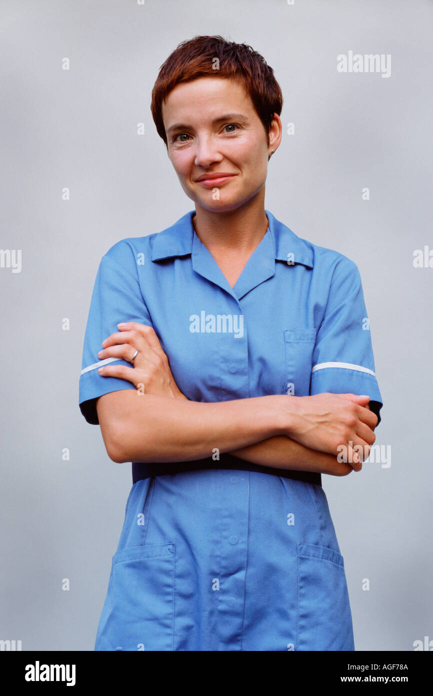 Nurse blue eye hi-res stock photography and images - Alamy