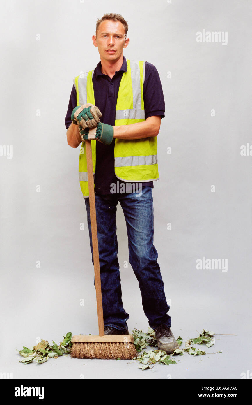 Sweeper stands hi-res stock photography and images - Alamy