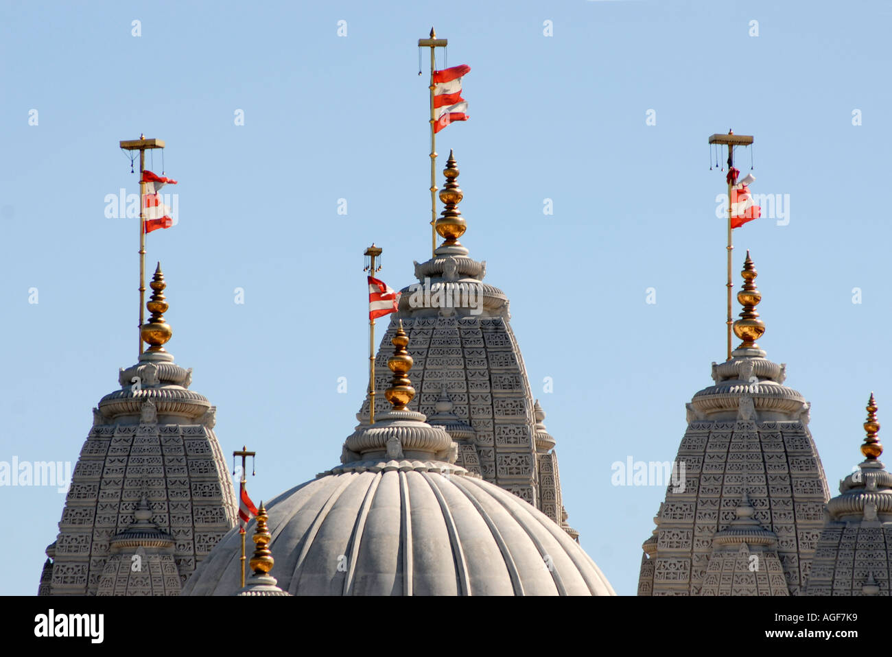 Shree swaminarayan mandir hindu temple hi-res stock photography and ...