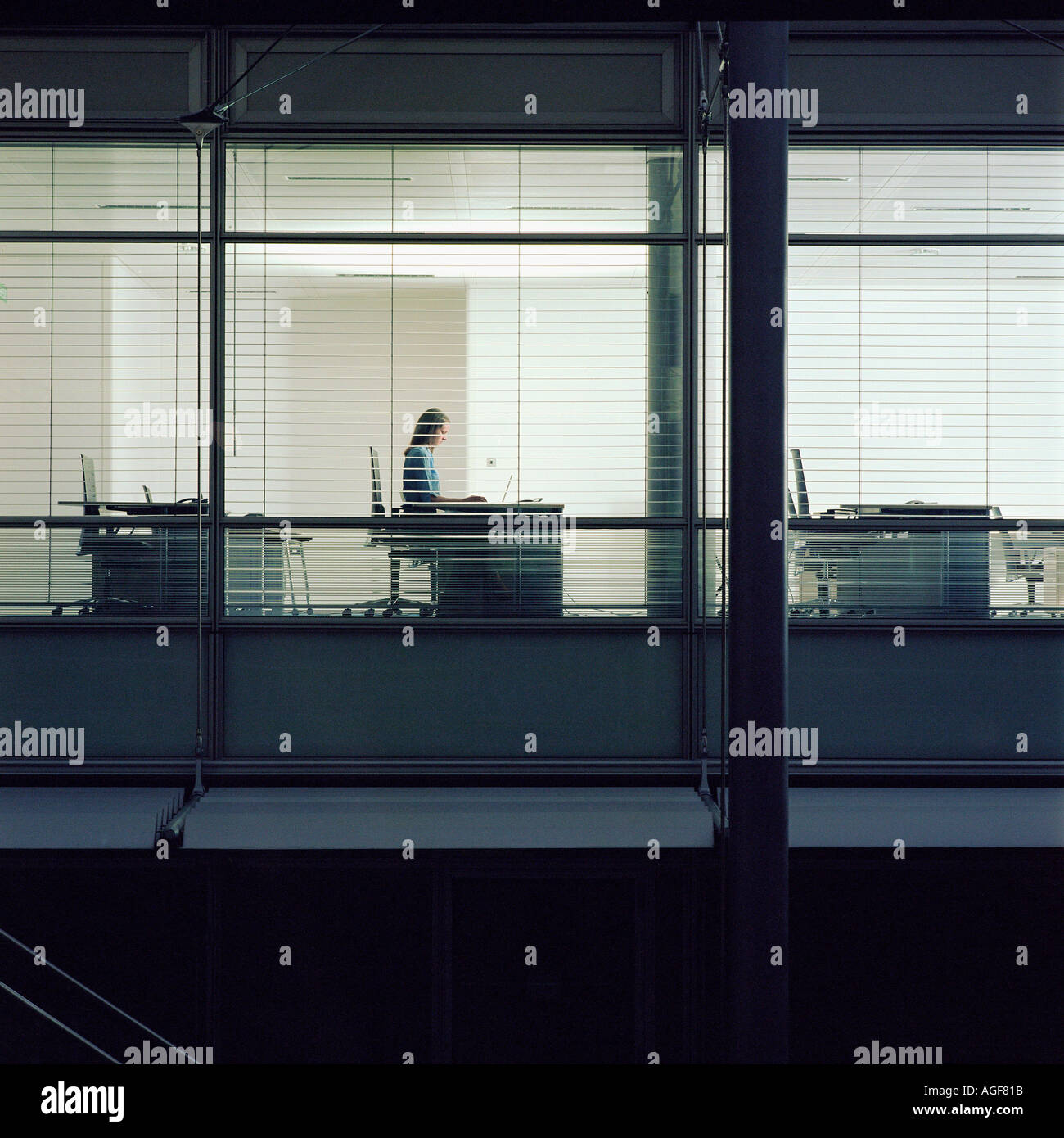 After hours working hi-res stock photography and images - Alamy