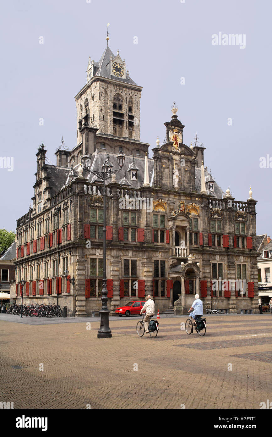 Holland. Delft. Town Hall Stock Photo - Alamy