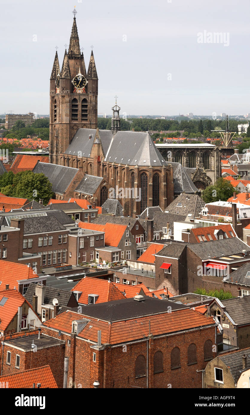 Holland. Delft. City view Stock Photo - Alamy