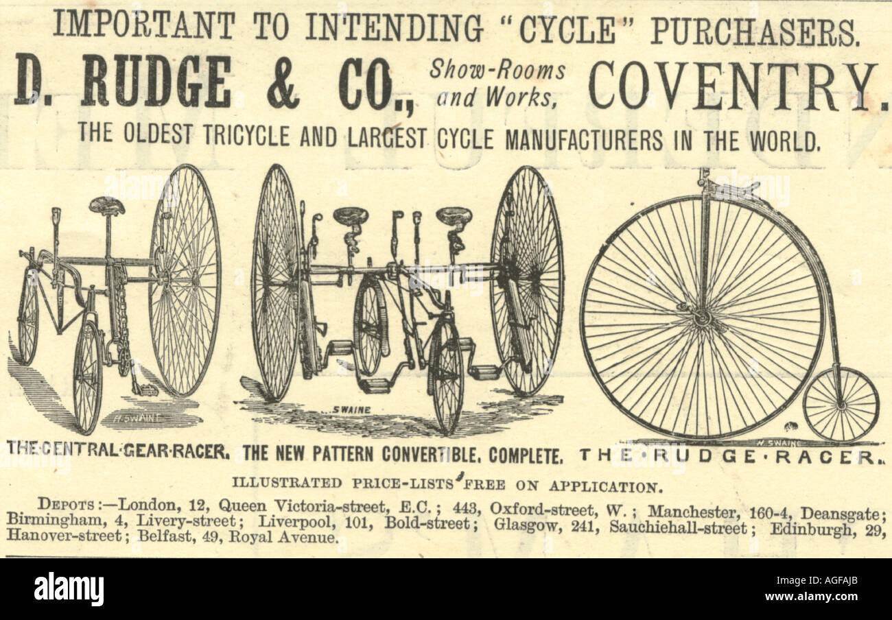 1885 advertisement hi-res stock photography and images - Alamy