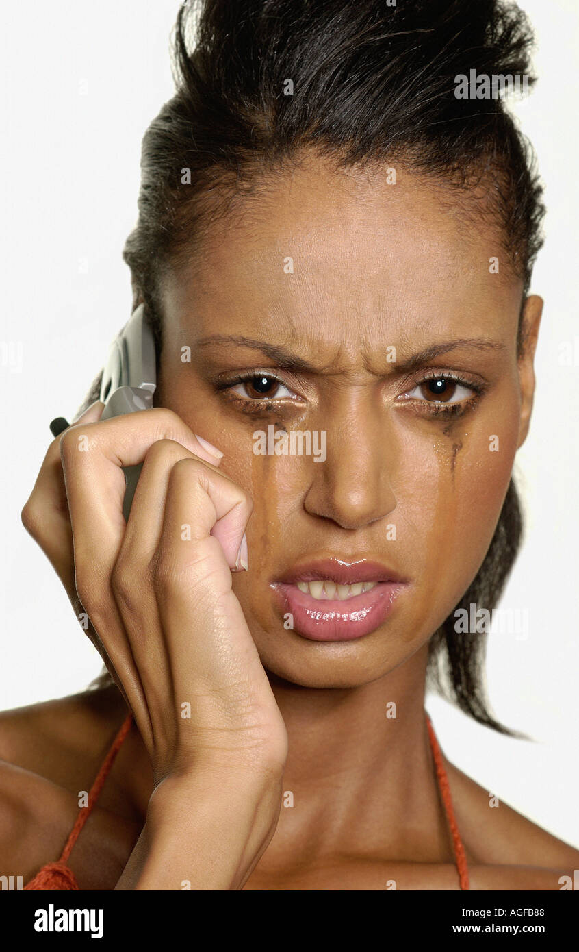 The crying woman hi-res stock photography and images - Alamy