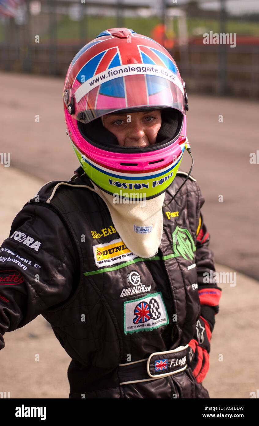 Fiona Leggate at the Britcar / EERC 24hour at Silverstone September ...