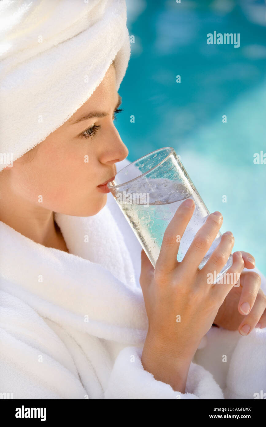 Terry robe hi-res stock photography and images - Alamy