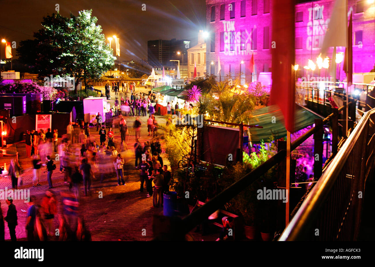 TDK Cross Central Festival London Stock Photo - Alamy