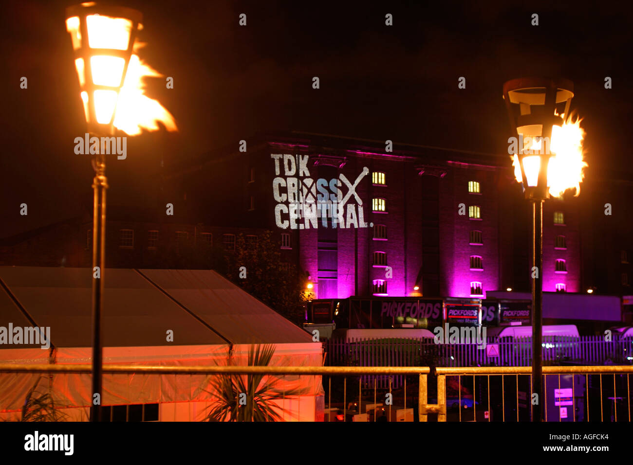 TDK Cross Central Festival London Stock Photo - Alamy