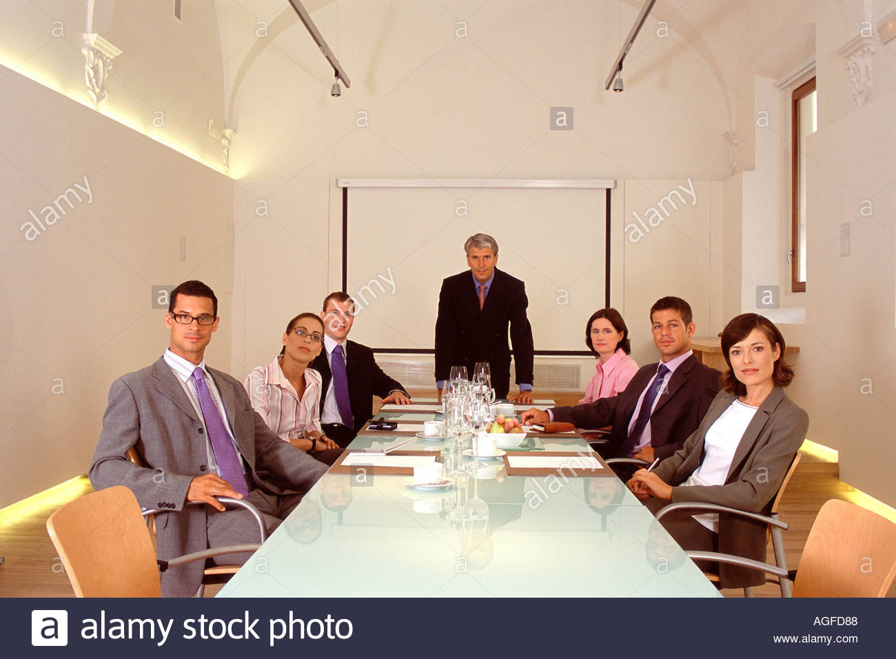 Group Of Seven People Standing Stock Photos & Group Of Seven People ...