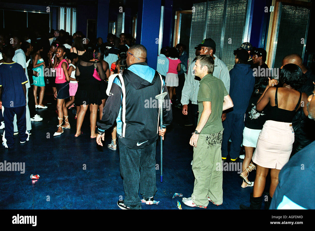 Security guards with sticks at La Cosa Nostra Under 18s garage rave at ...