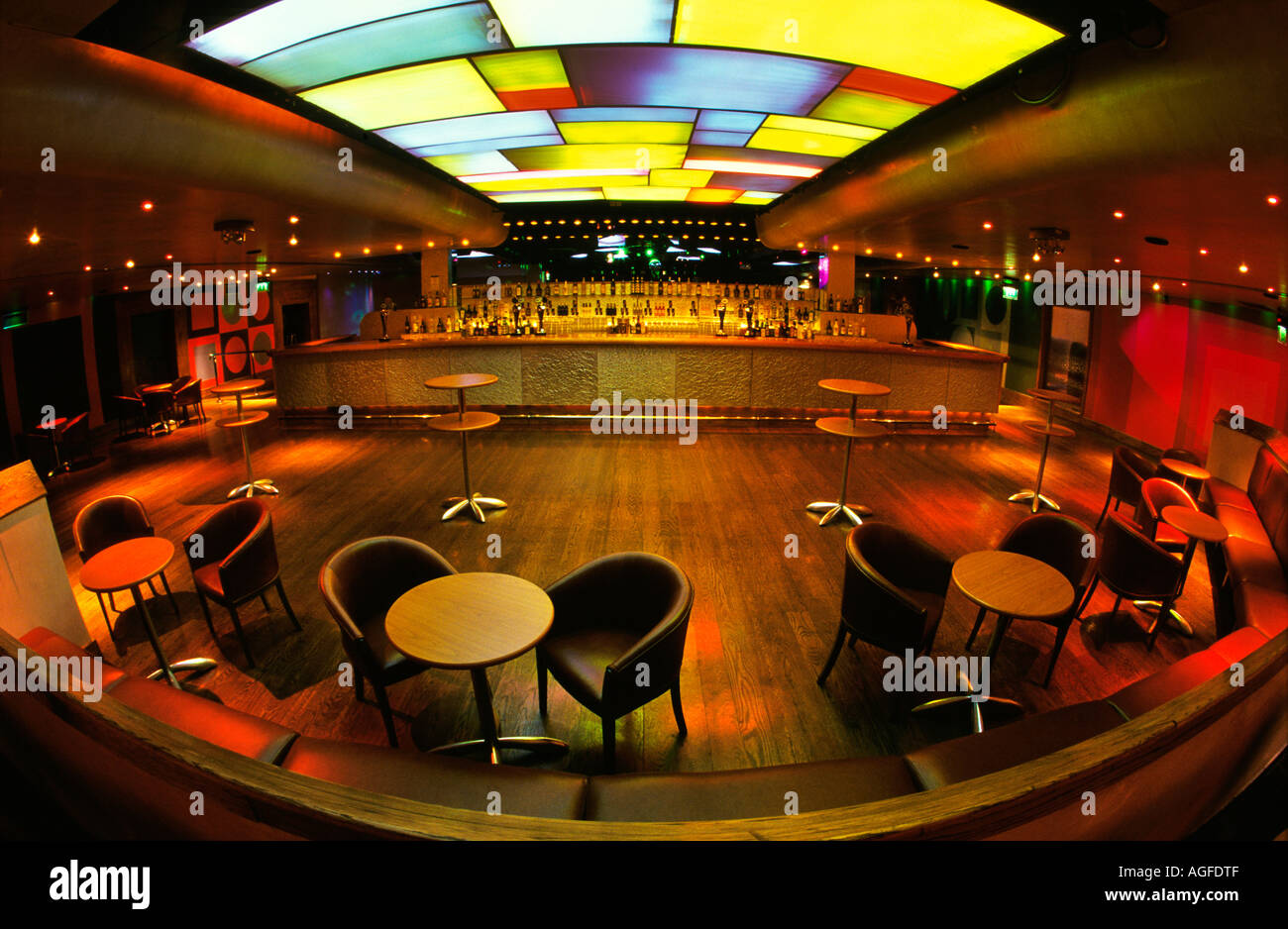Interior shot of Area nightclub in Watford Stock Photo - Alamy