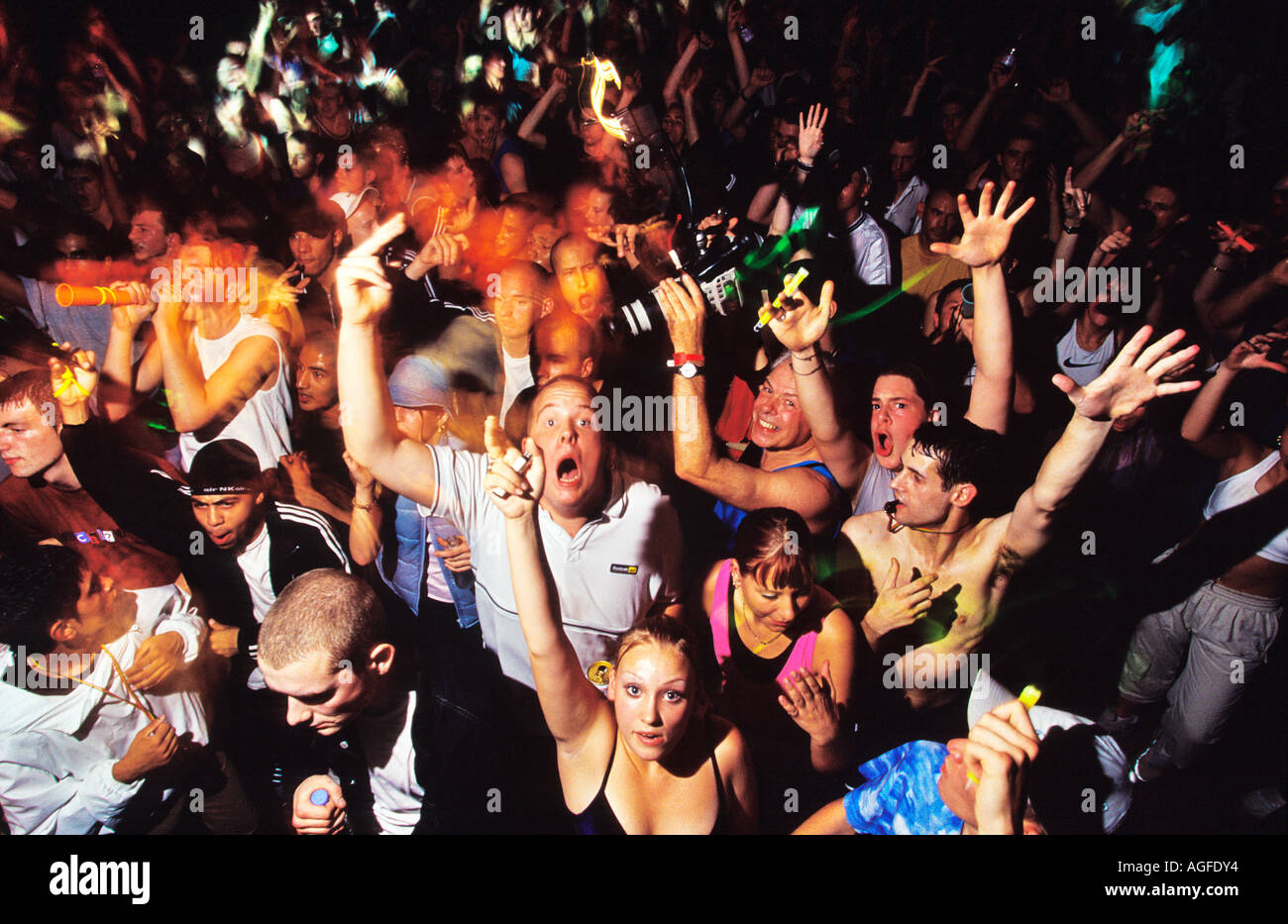 Crowd sticks hi-res stock photography and images - Alamy
