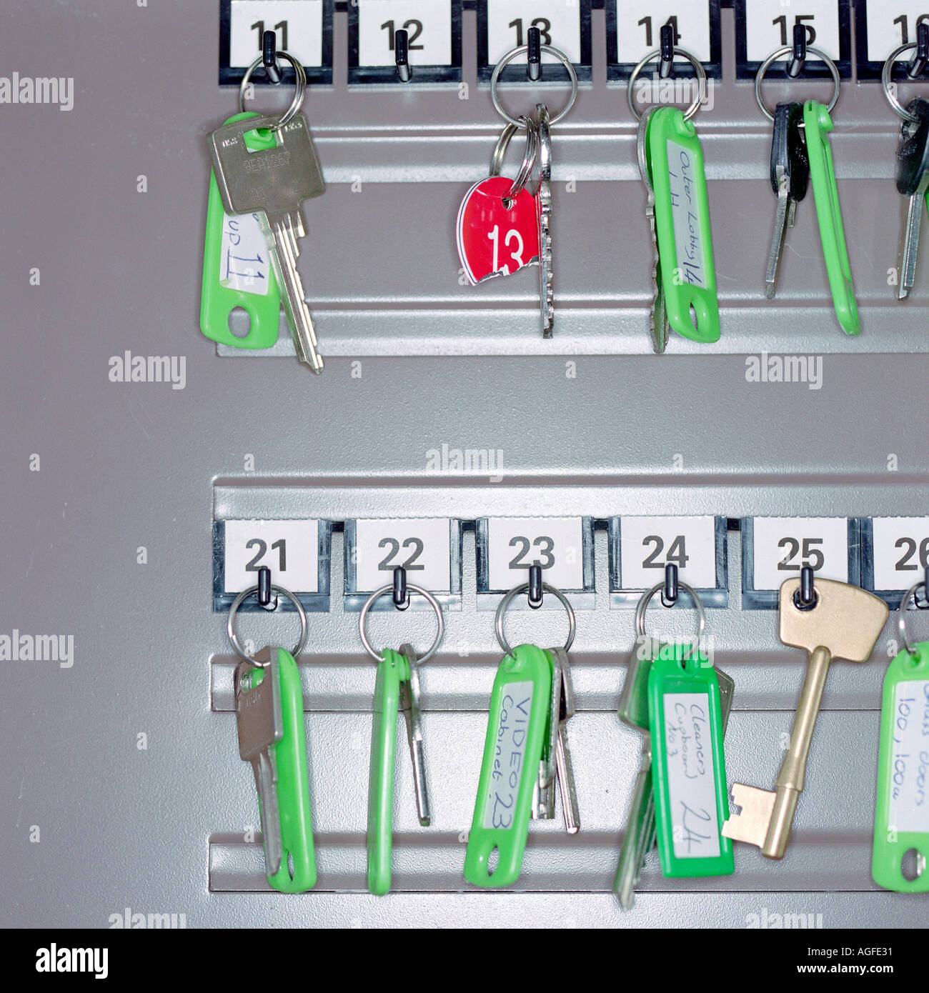 Key rack hi-res stock photography and images - Alamy