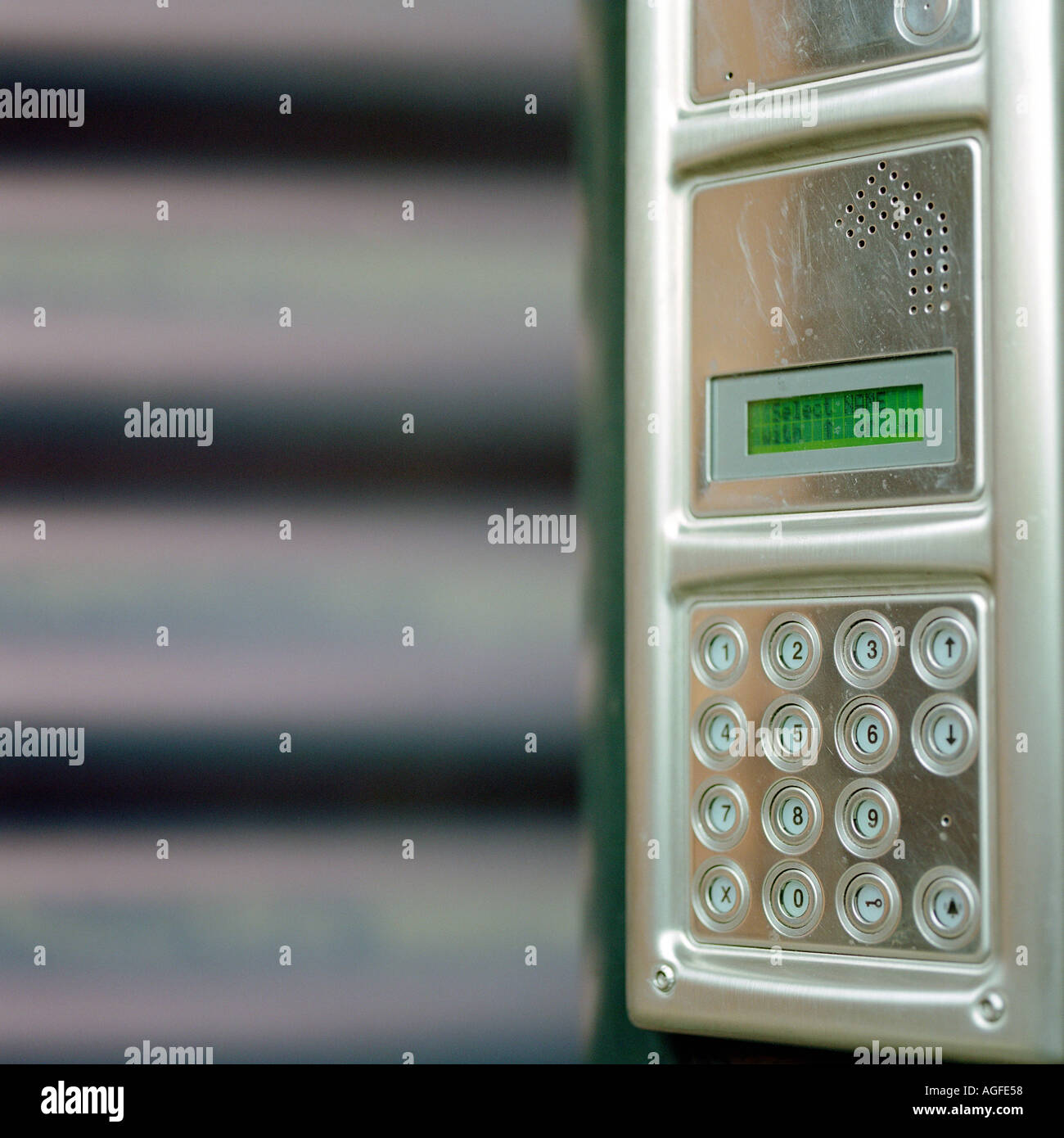 Entryphone hi-res stock photography and images - Alamy