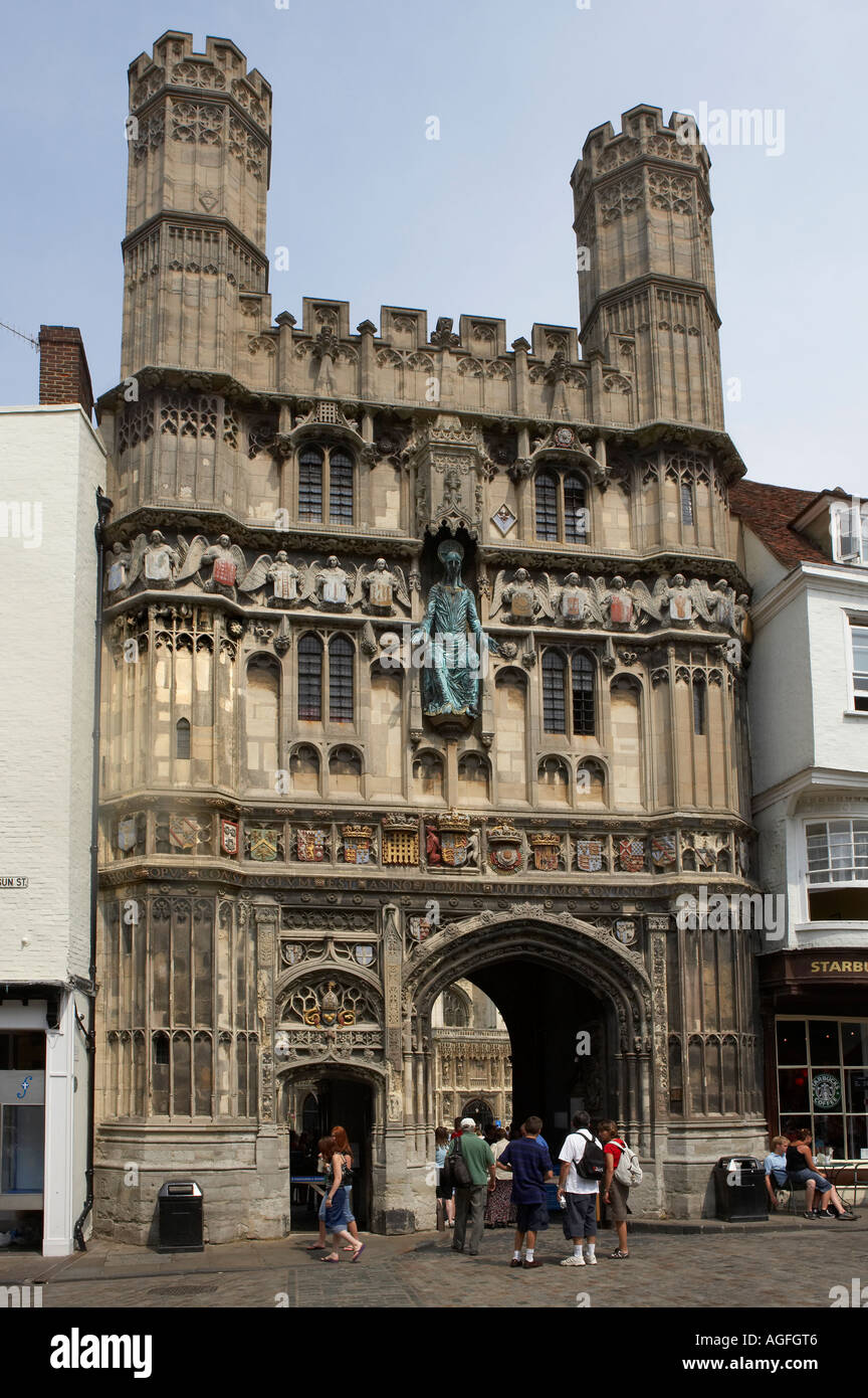 Christchurch gate canterbury cathedral hi-res stock photography and ...