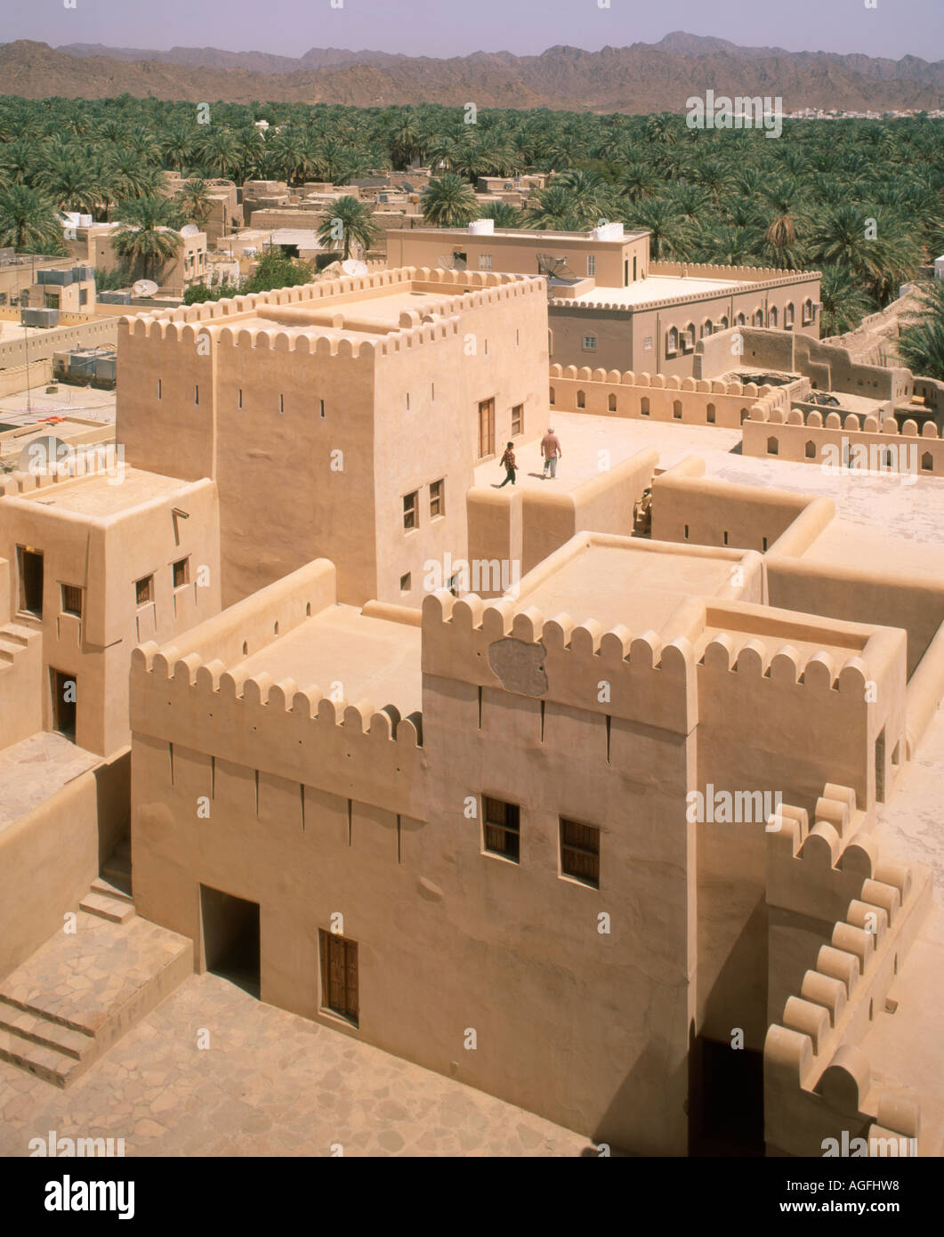 Oman. Nizwa. Fort Stock Photo - Alamy