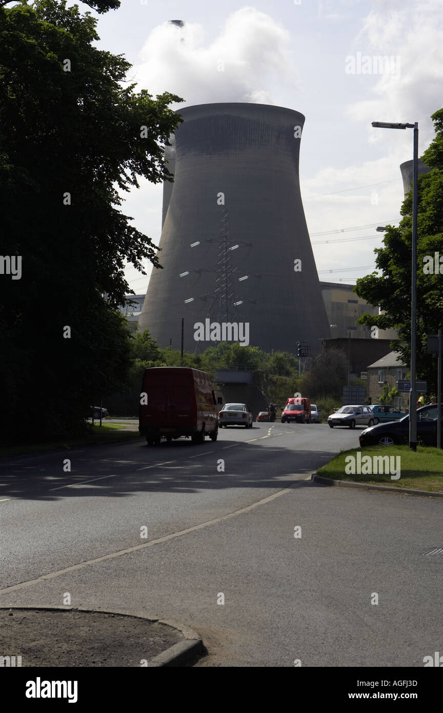 Cooling tower of Ferrybridge C Power Station Stock Photo - Alamy