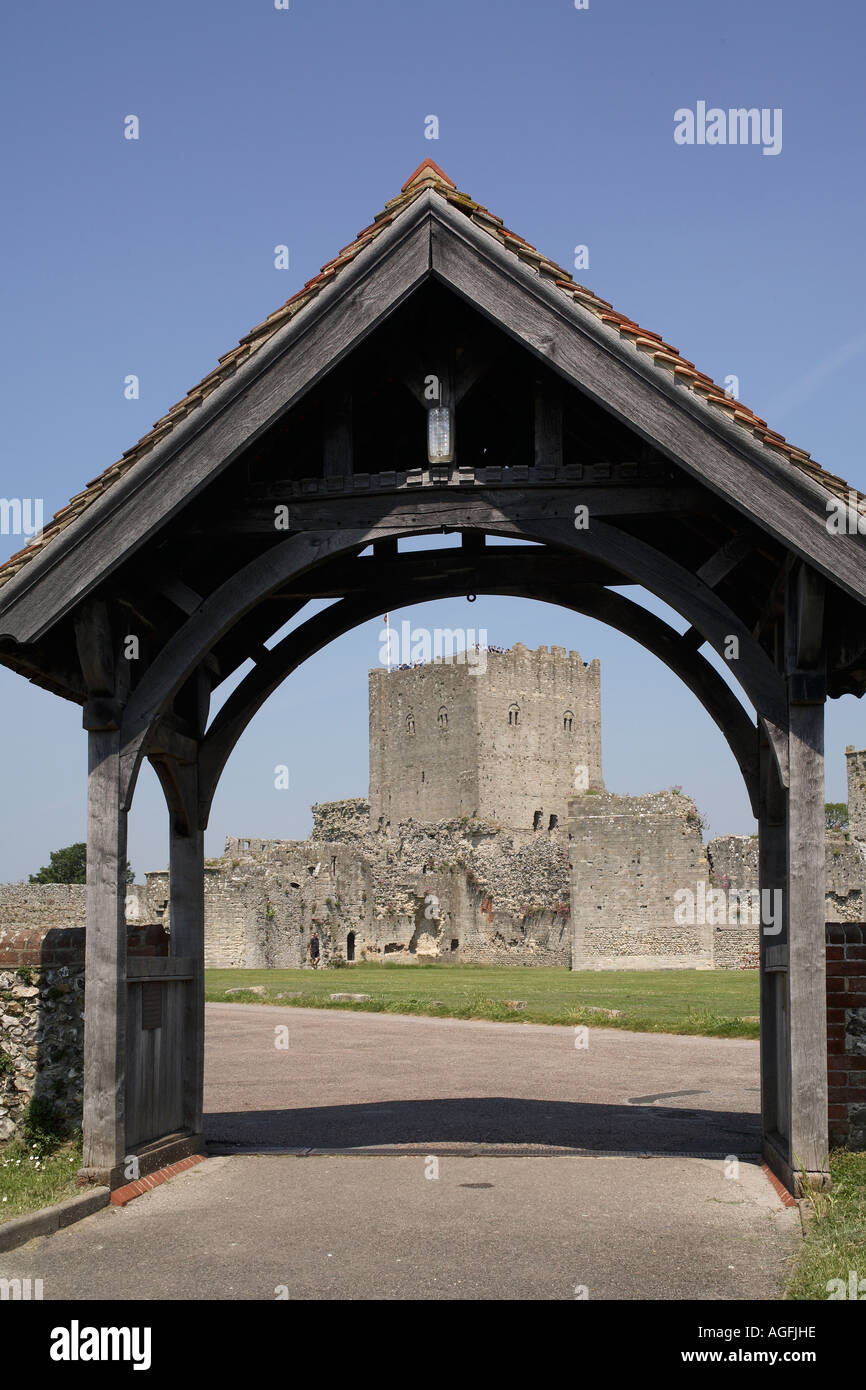 Portchester church hi-res stock photography and images - Alamy