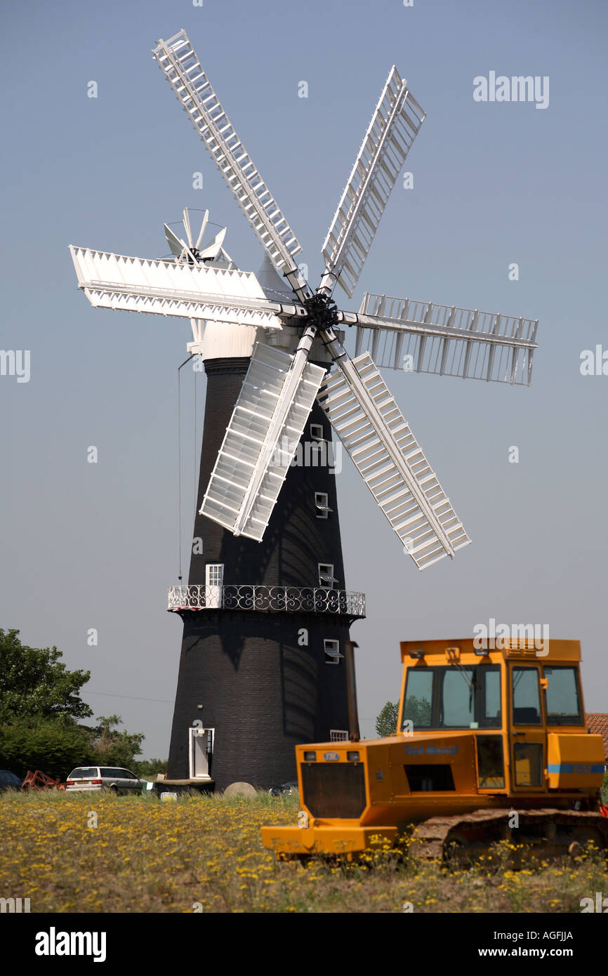 Sibsey trader windmill hi-res stock photography and images - Alamy