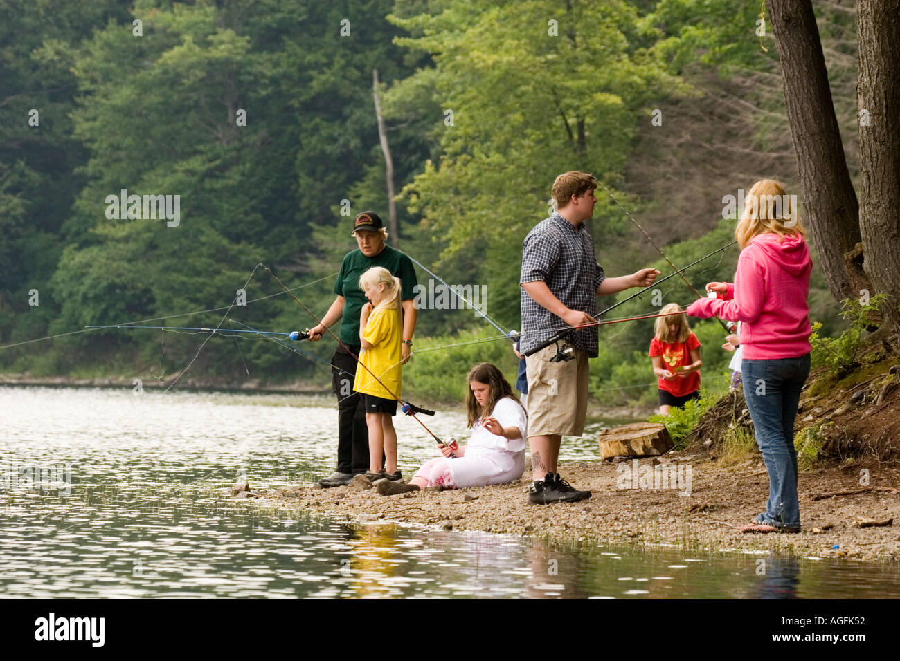 Camp counselor children hi-res stock photography and images - Alamy