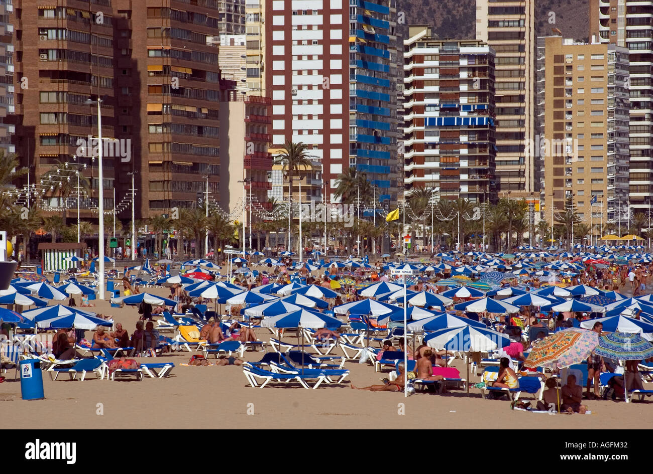Benidorm towerblocks hi-res stock photography and images - Alamy