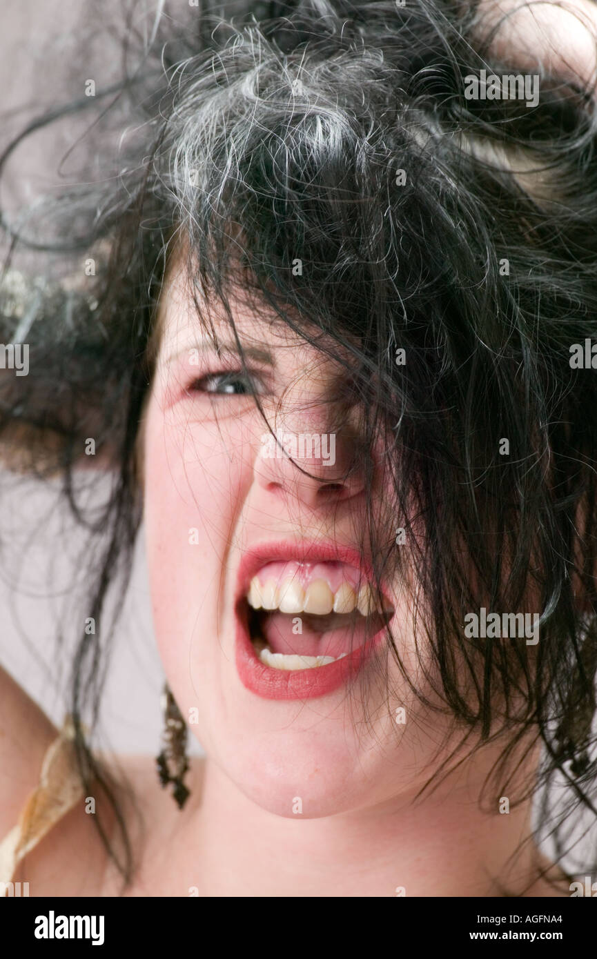 Teased hair hi-res stock photography and images - Alamy