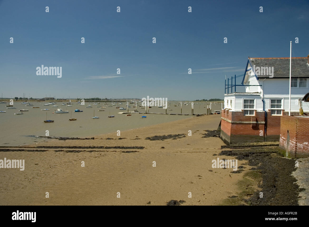 River Crouch Burnham On Crouch Essex England Stock Photo - Alamy