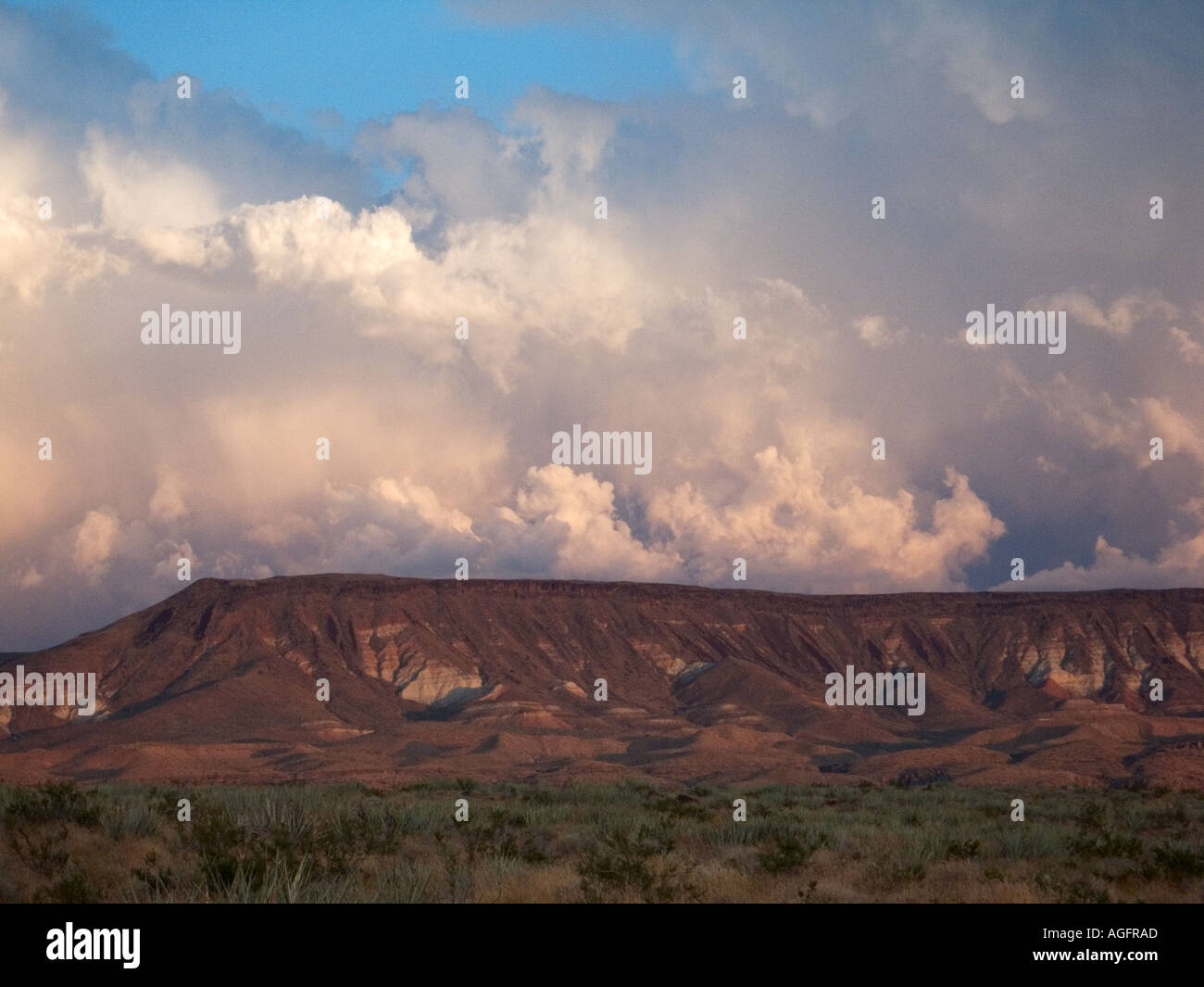 Storm clouds building in the desert south of St George Utah Stock Photo ...