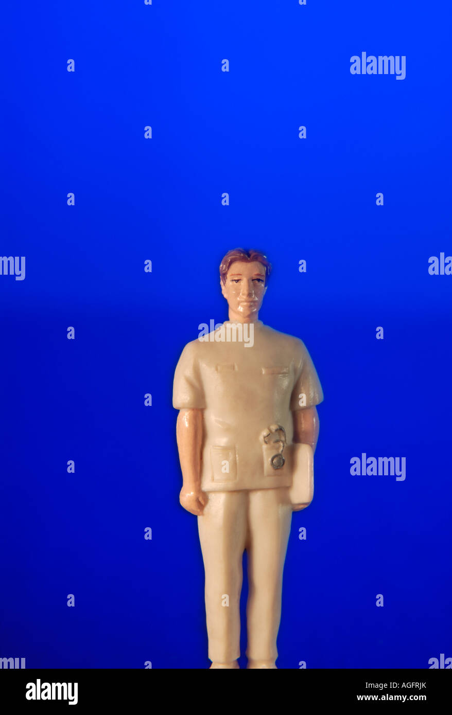 Male Nurse Figurine Stock Photo - Alamy