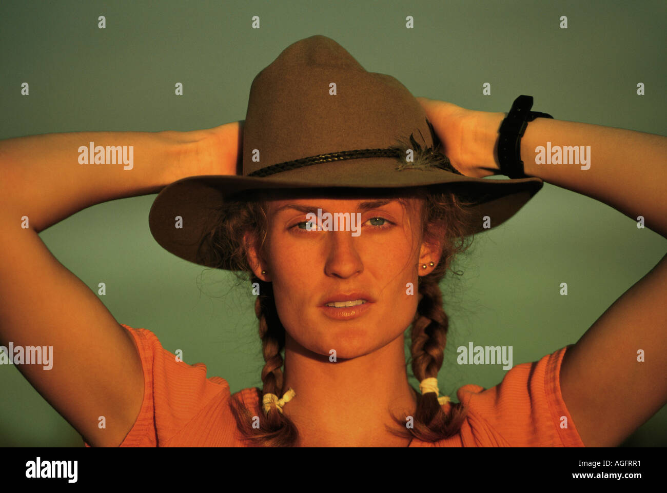 australian female farmer, Northern Territory, Australia Stock Photo - Alamy