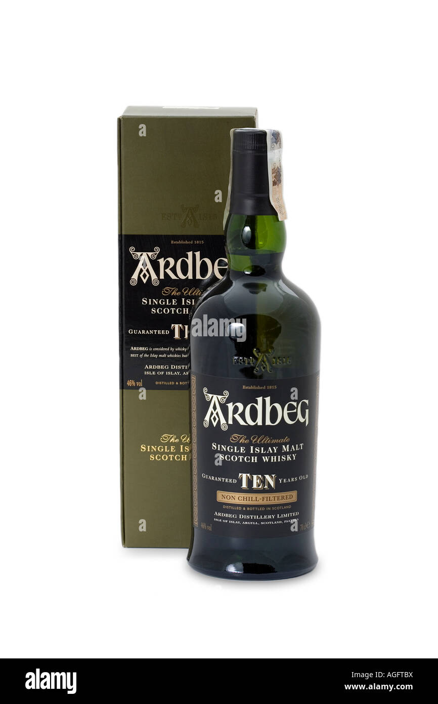 Ardbeg whiskey hi-res stock photography and images - Alamy