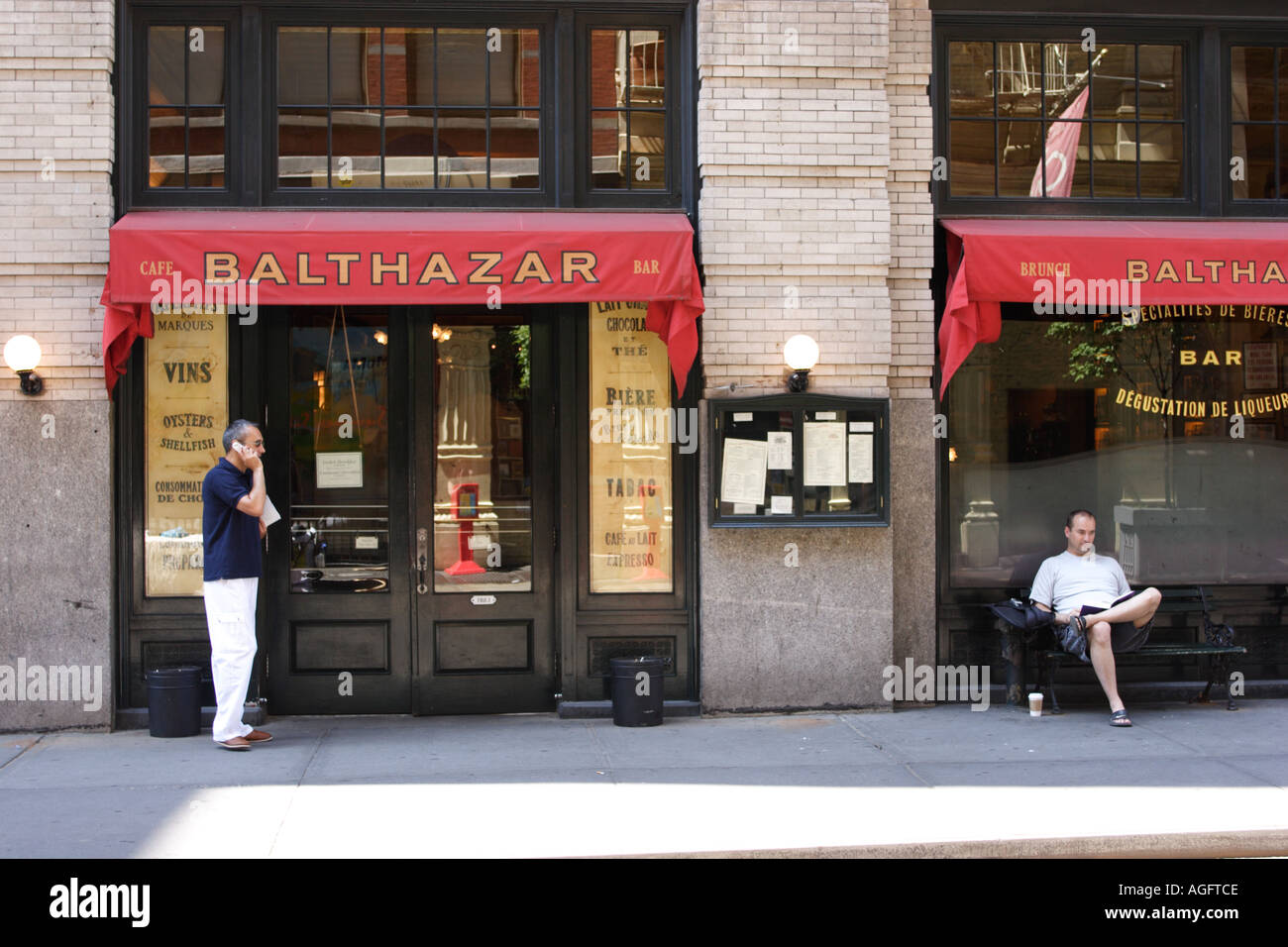 Balthazar restaurant new york hi-res stock photography and images - Alamy