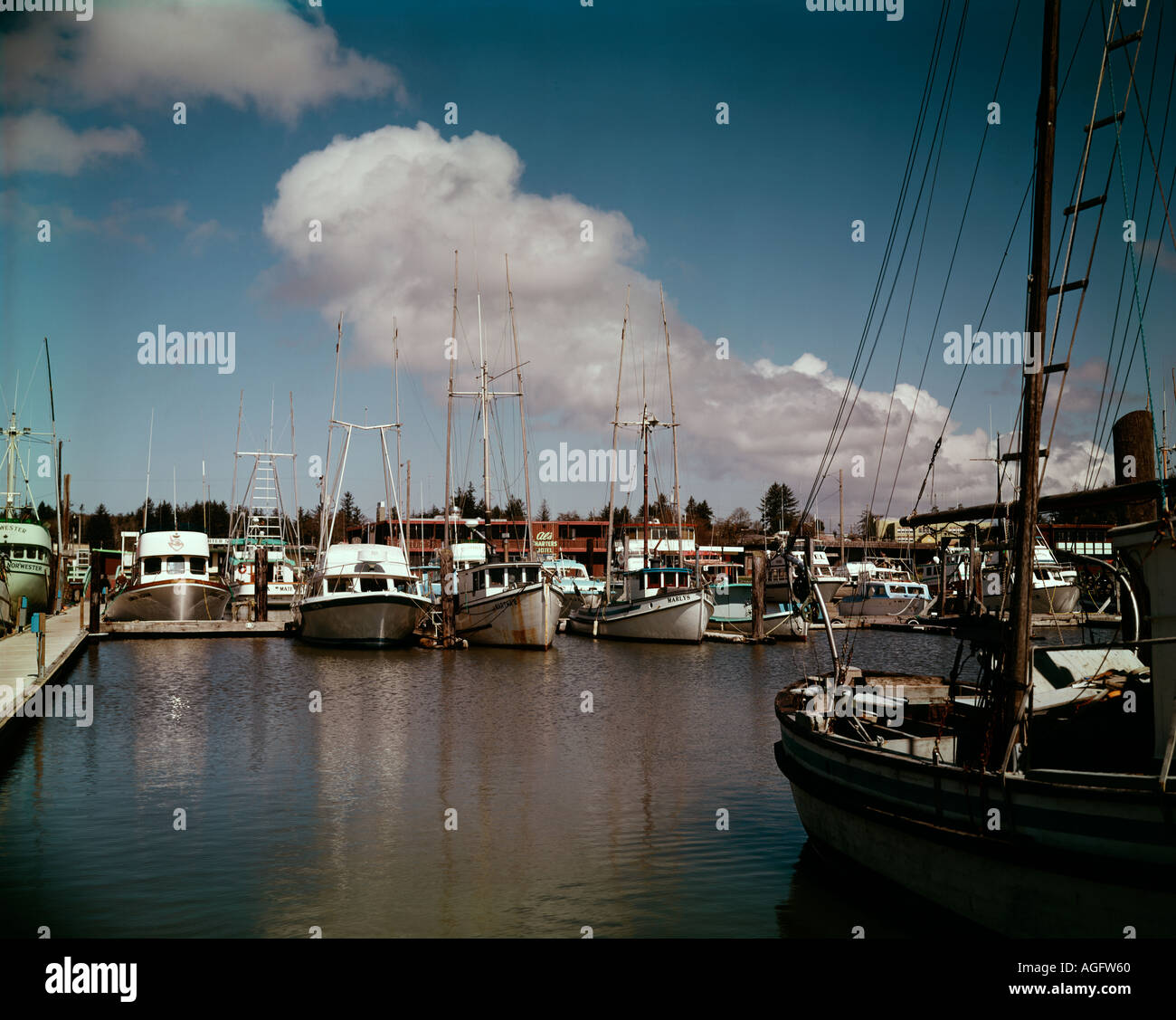 Ilwaco harbor hi-res stock photography and images - Alamy