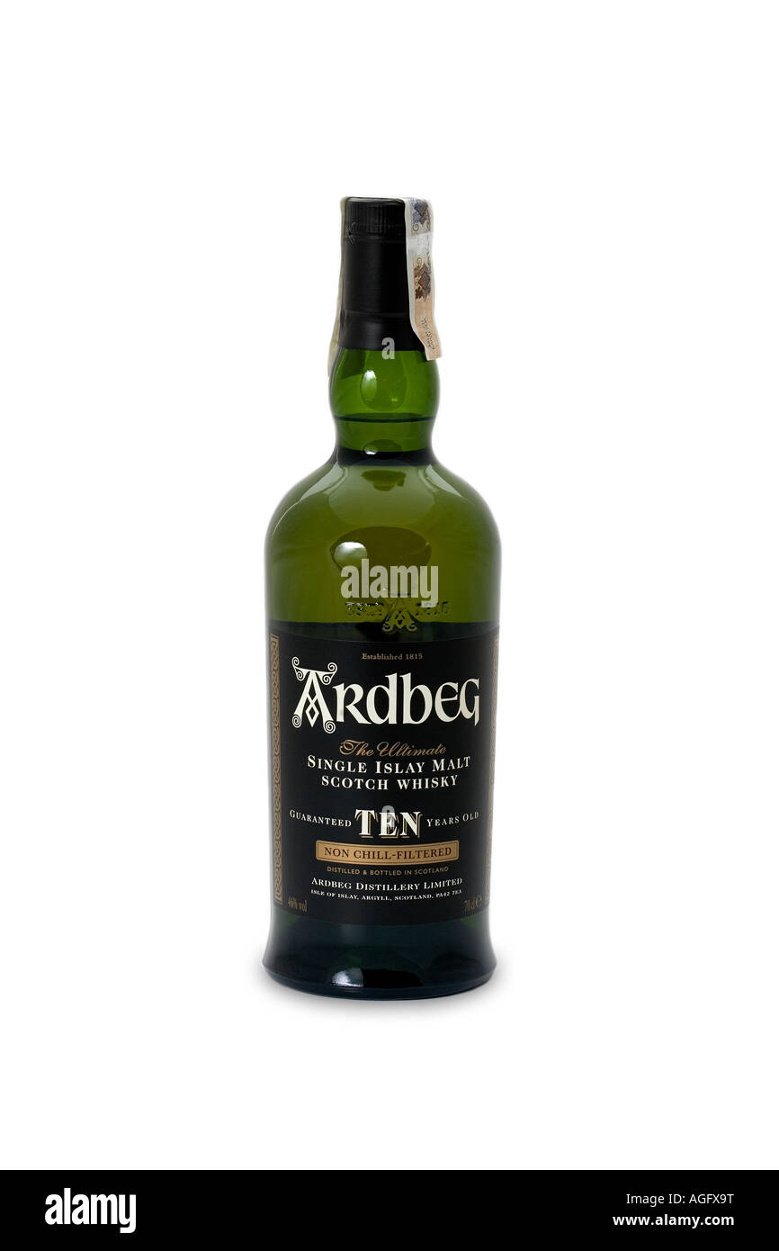 Ardbeg whiskey hi-res stock photography and images - Alamy