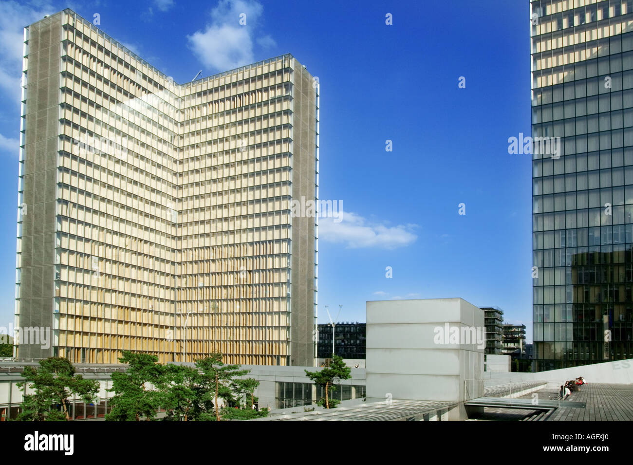 National Library - Paris - France Stock Photo - Alamy